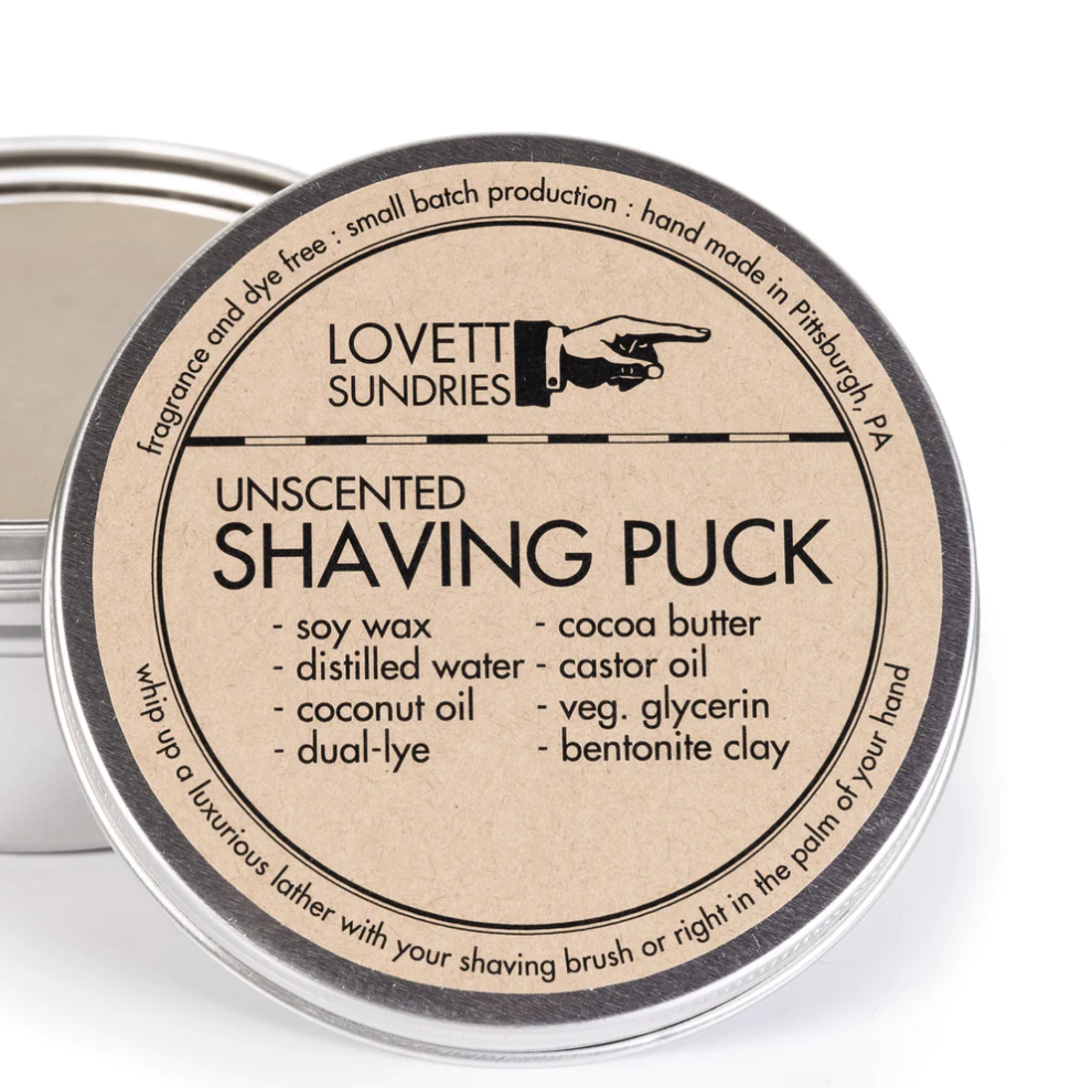 Shaving Puck | Eco Inspired